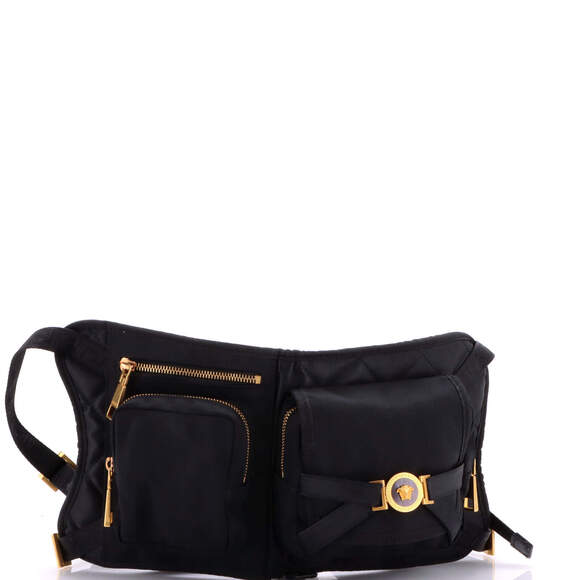 Versace | Bags | Versace Chest Rig Multipocket Harness Bag Nylon | Poshmark